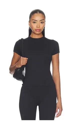 NIKESKIMS Matte Baby Short Sleeve Tee In Black