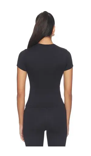 NIKESKIMS Matte Baby Short Sleeve Tee In Black
