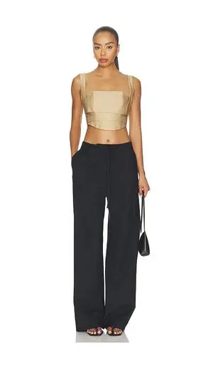 AFRM Kendra Top In Tan