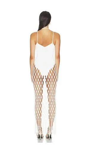 HAELO Wing Net Maxidress