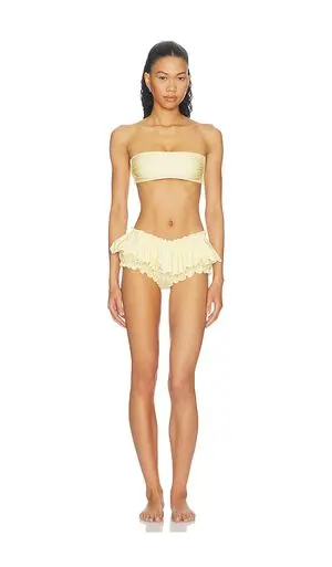SHANI SHEMER Matilda Bikini Bottom In Yellow