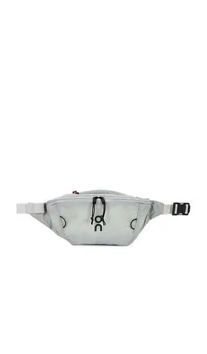 On Waist Pack 2l Lite In White - Glacier