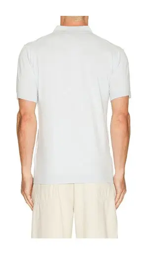 J. Lindeberg Ridge Knitted Polo In White