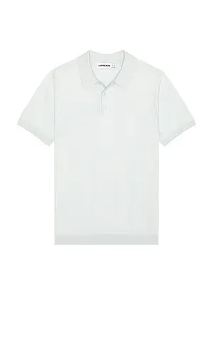 J. Lindeberg Ridge Knitted Polo In White