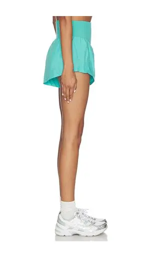 Free People X Carpe Diem Short In Turquoise
