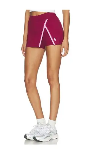 Free People X Forehand Skort In Red