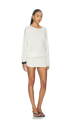 Eterne Boatneck Mini Dress