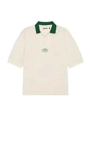 METALWOOD STUDIO Quarter Zip Jersey Polo