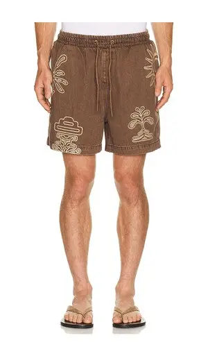 Agua Bendita Cece Shorts - Brown