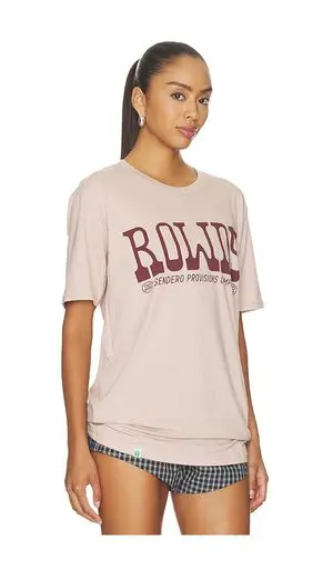 SENDERO PROVISIONS CO. Rowdy Tee In Brown