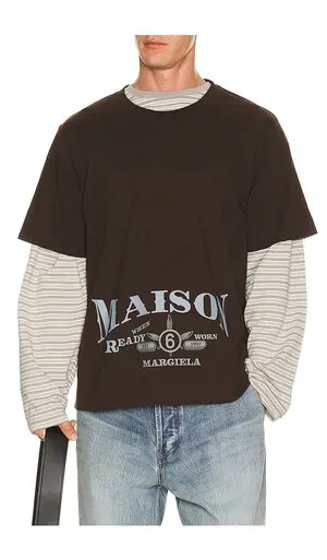 MAISON MARGIELA Tee Shirt - Brown