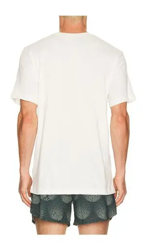 Nike Dri-fit Running T-shirt In Cream