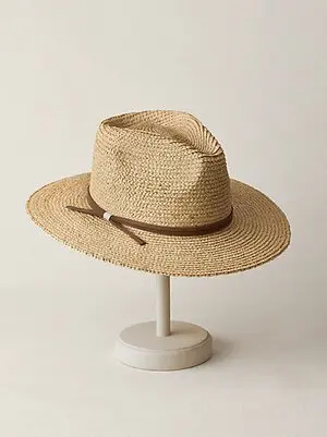 Overland Charlie Raffia Safari Hat