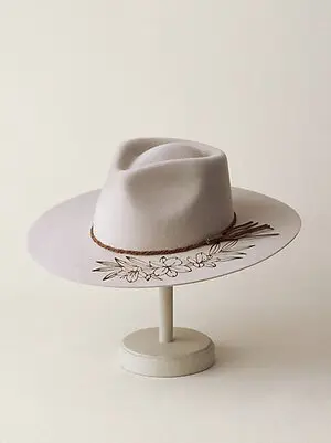 Overland Harmony Yucca Wool Felt Outback Hat - Silver Belly