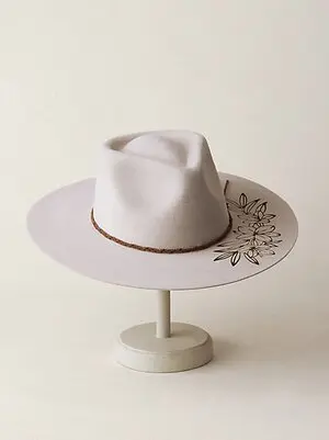 Overland Harmony Yucca Wool Felt Outback Hat - Silver Belly