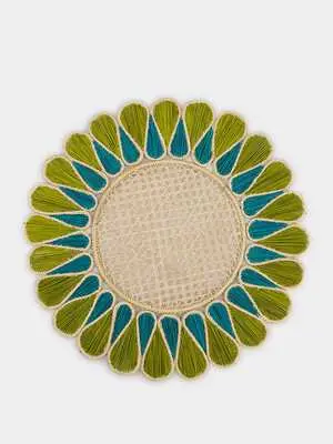 Coro Cora Placemat Drops - Green