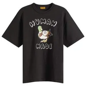 HUMAN MADE Duck Sketch T-shirt - Black
