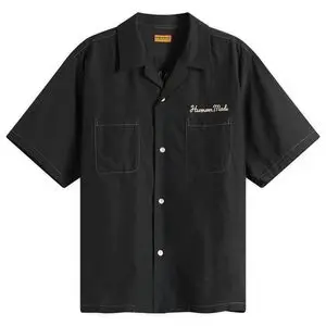 HUMAN MADE Embroidered Souvenir Shirt - Black