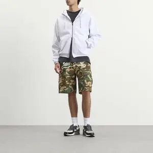 ICECREAM Running Dog Woodland Camo Cargo Shorts