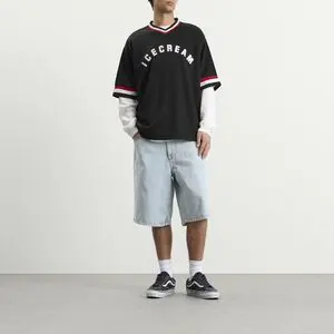 ICECREAM College V Neck Sports Jersey