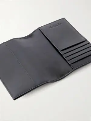 Bottega Veneta Cassette Intrecciato Leather Passport Case
