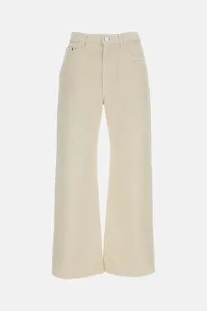 HAIKURE Winny Soft Trousers In Ecru