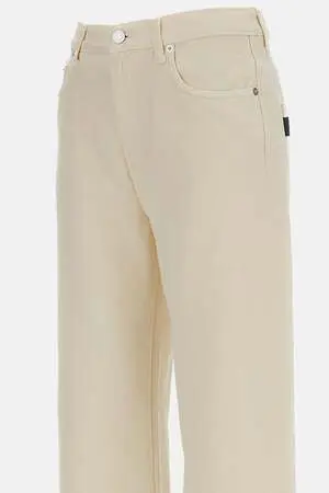 HAIKURE Winny Soft Trousers In Ecru