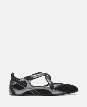Attico Nomad Ballerina - Black