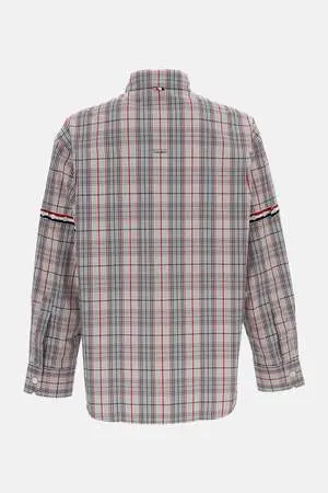 Thom Browne Oversized Plaid Shirt