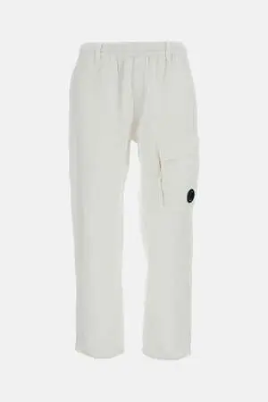 C.P. COMPANY Linen-blend Cargo Pants