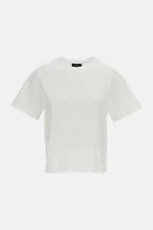 FAY Cotton T-shirt - White