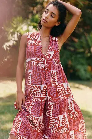 CELANDINE 100% Cotton Gauze Dress