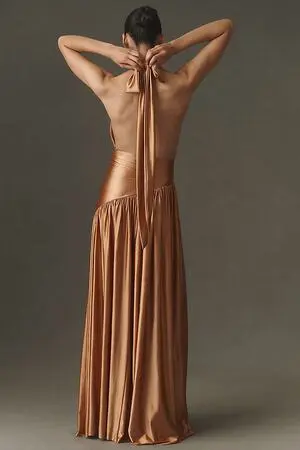 Anthropologie Delfi Laurel Maxi Dress