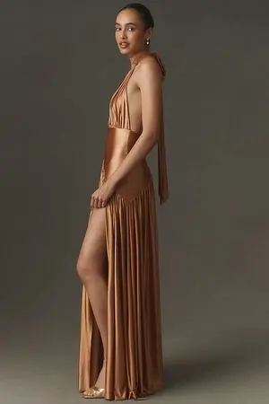 Anthropologie Delfi Laurel Maxi Dress