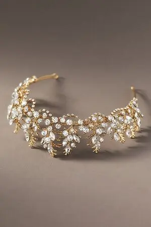 TWIGS & HONEY Charmed Crystal Tiara Crown