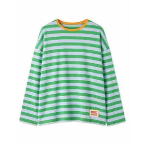 MIND TRAVELER Nuria Green And Blue T-shirt - Blue/green