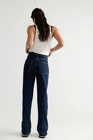 AGOLDE High-rise Straight-leg Denim - Pendulum