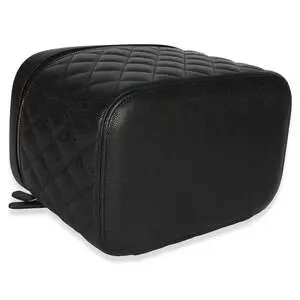 Chanel Quilted Caviar Vanity Pouch