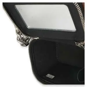 Chanel Quilted Caviar Coco Chain Vanity Case