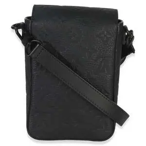 LOUIS VUITTON Monogram Taurillon S Lock Wearable Wallet