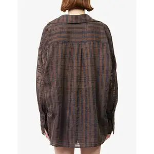 Dissh Checked Cotton-blend Shirt