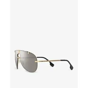 Versace Ve2243 Mirrored Aviator Sunglasses