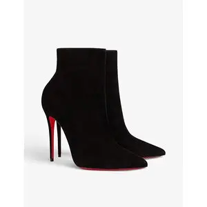 CHRISTIAN LOUBOUTIN So Kate Suede Ankle Boots