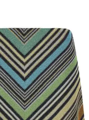 Missoni Geometric Pattern Knit Skirt