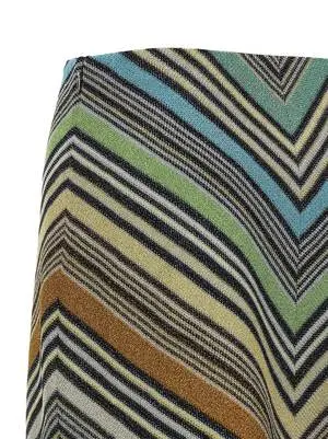Missoni Geometric Pattern Knit Skirt