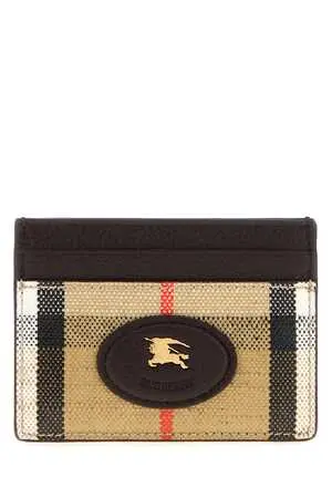Burberry Printed Canvas Card Holder - Multicolor