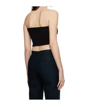 RECTO Signature Strapless Top