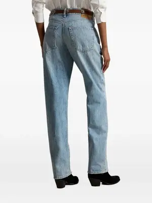 Polo Ralph Lauren Paint-splattered Straight-leg Jeans