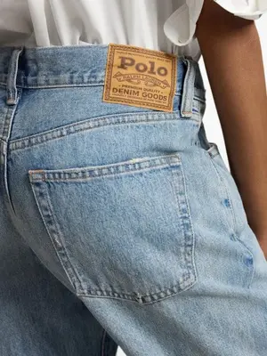 Polo Ralph Lauren Paint-splattered Straight-leg Jeans