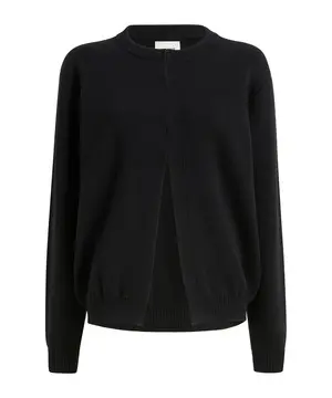 Khaite Crew Neck Sweater - Black